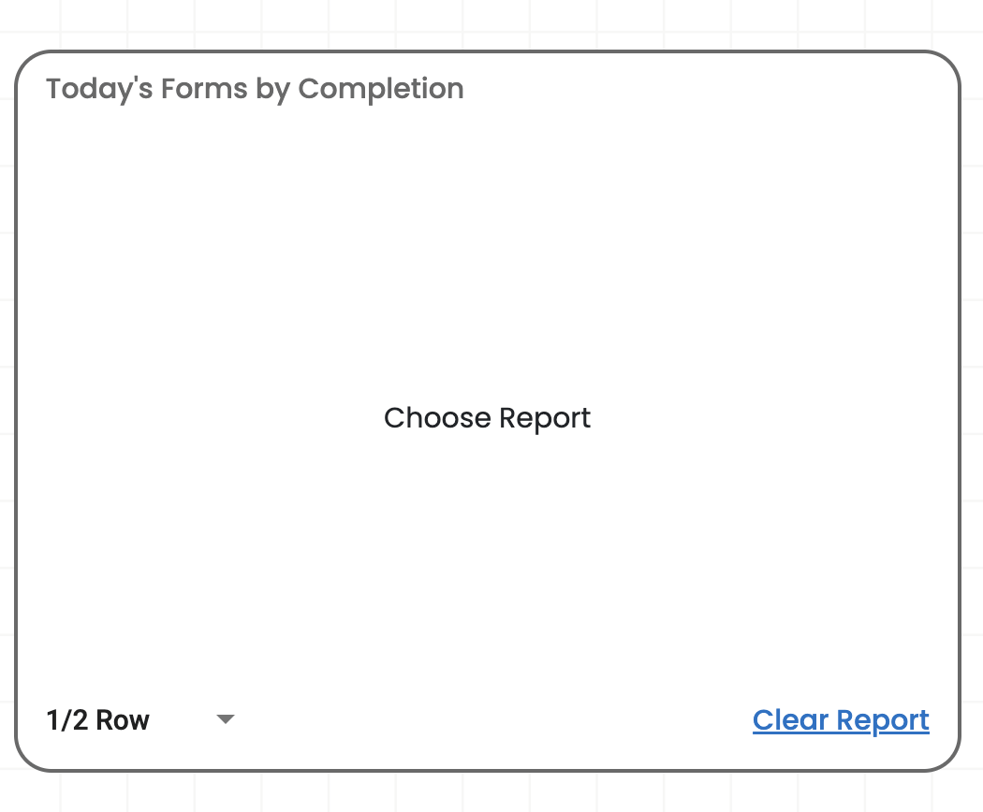 How do I display Reports on my Dashboard?