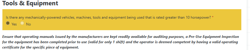 Getting Started with the Field Level Risk Assessment (FLRA) template.