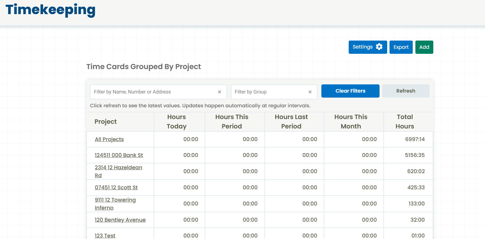 Timekeeping Updates January 6th 2025