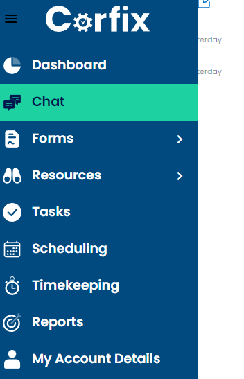 How do I send a Chat and Attach files to a Chat on Desktop?