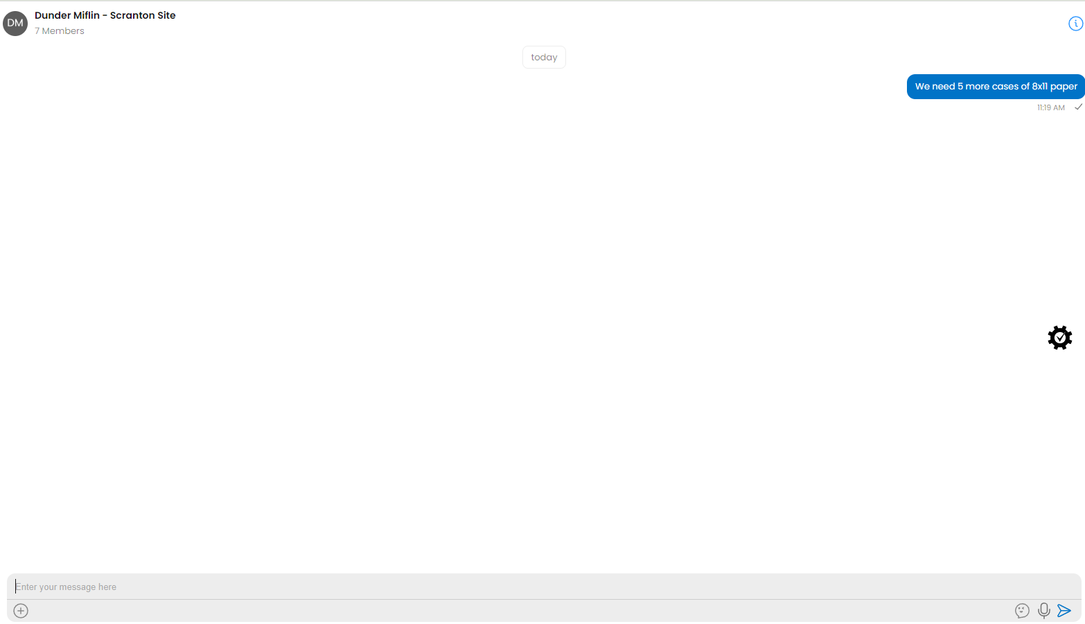 How do I send a Chat and Attach files to a Chat on Desktop?
